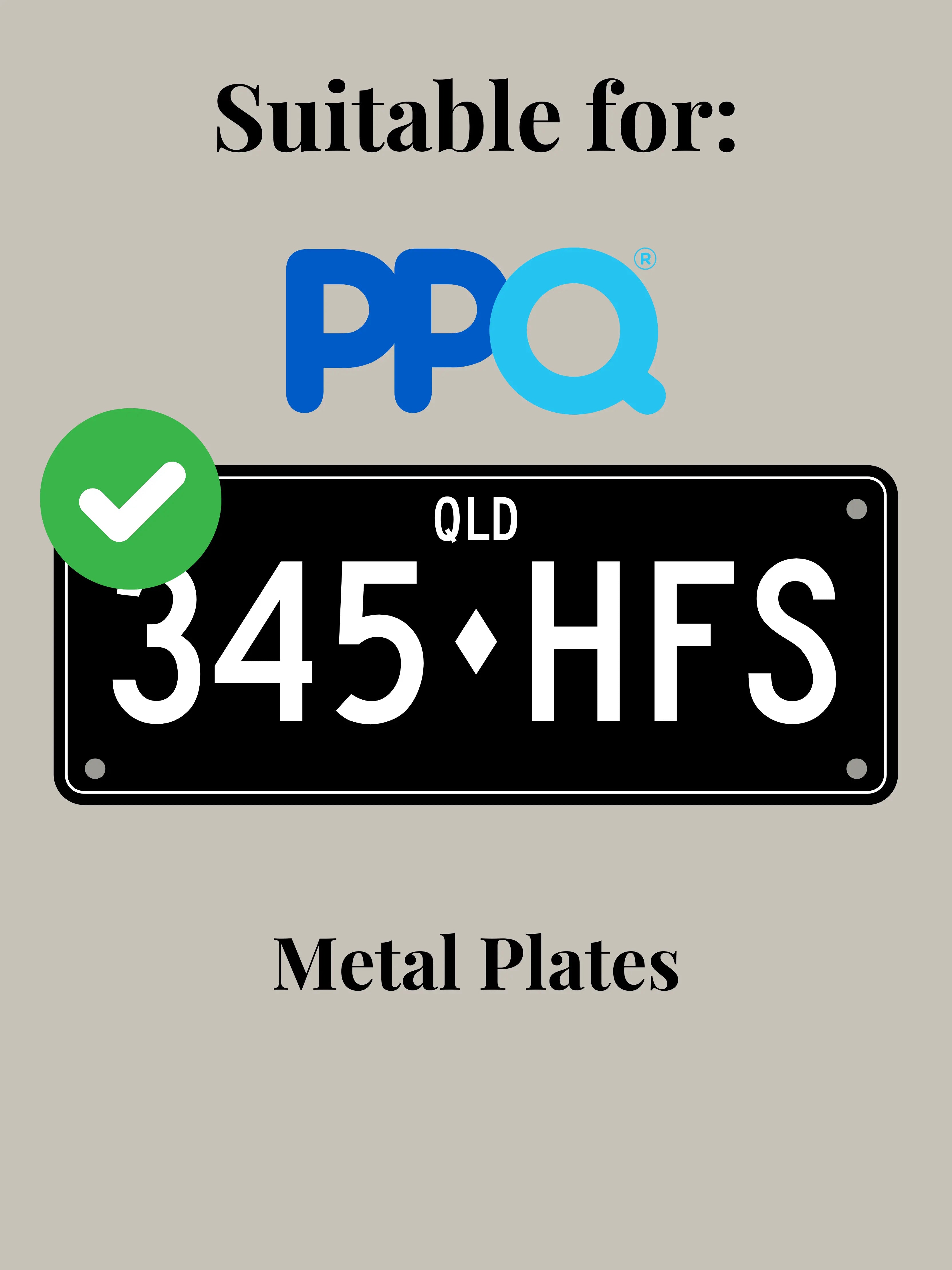QLD Regular or Slim Number Plate Bracket / Holder – The Plate Bracket Co.